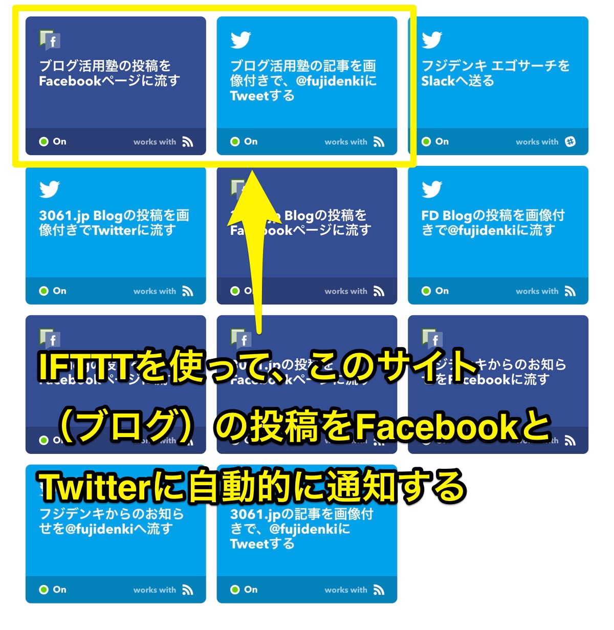 テクニック編：SNSを連携する - お店や会社のブログ活用塾