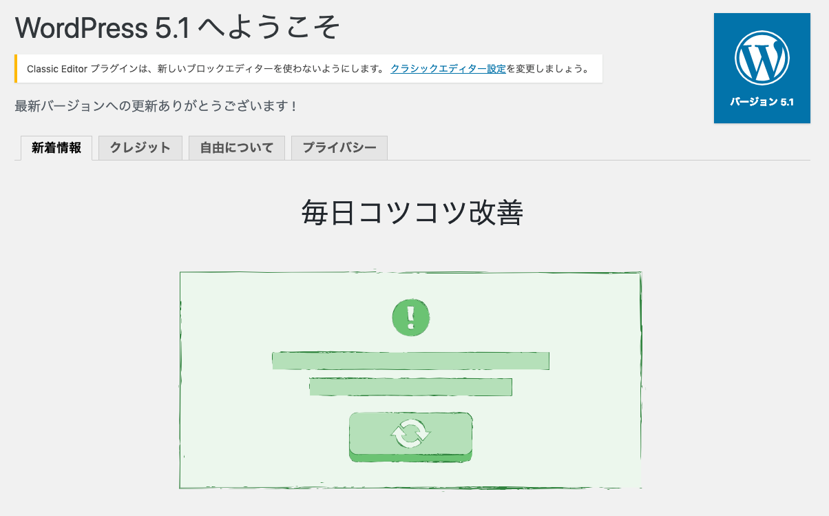 WordPress 5.1が公開されました | 3061.jp