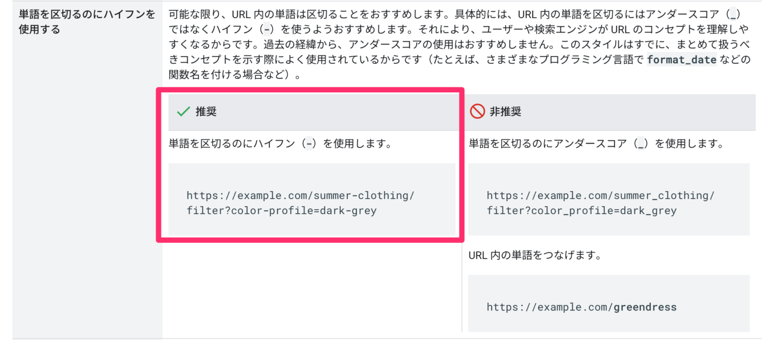 URLでは -（ハイフン）と _（アンダースコア） SEO的にはどちらがいいのか？ | 3061.jp